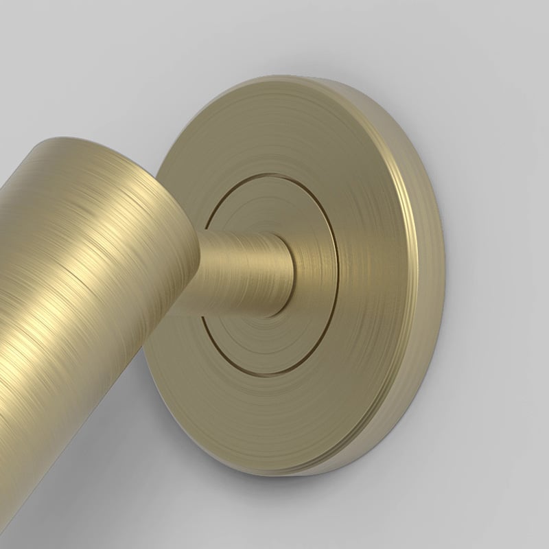 astro Micro recessed spotlight, LED dimmable, matt gold - 1407005 | REUTER