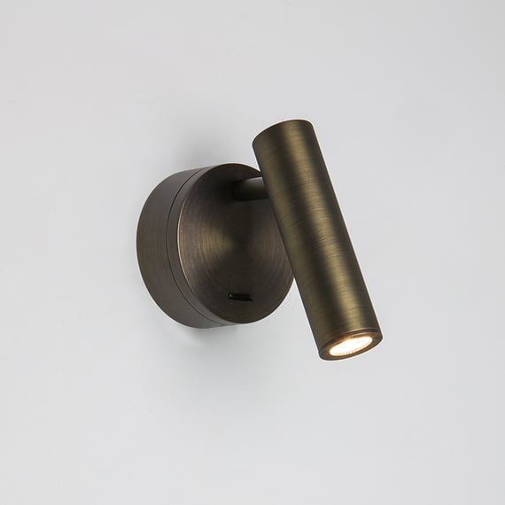 astro Enna wall light, LED bronze - 1058084 | REUTER