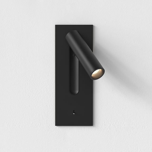 astro Fuse 3 recessed wall light, LED with switch matt black - 1215149 ...