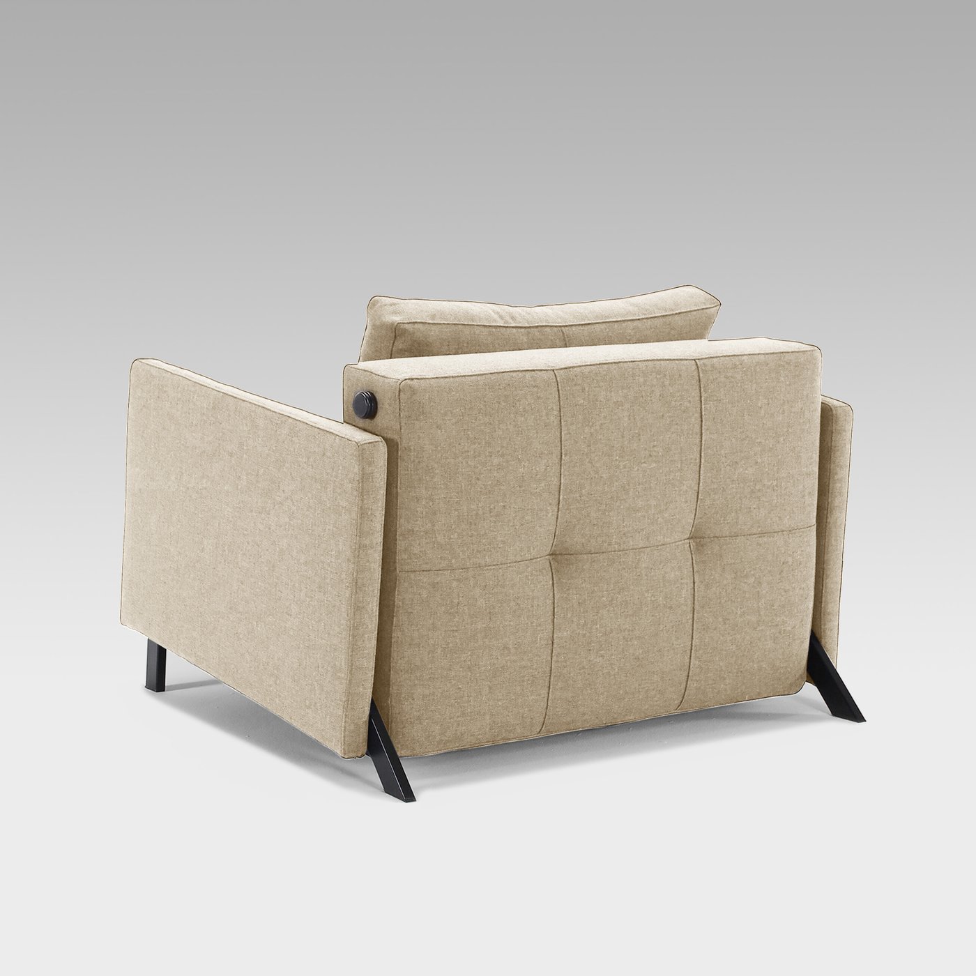 Innovation Living Cubed 90 chair bed with armrests - 95-744004020612-2 ...