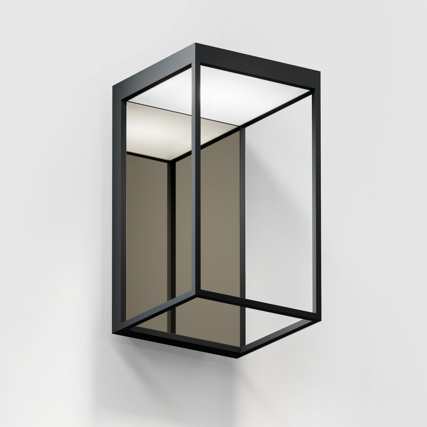 IP44.de Gic wall light, LED dimmable, polished brass - 93250-BL+93250 ...