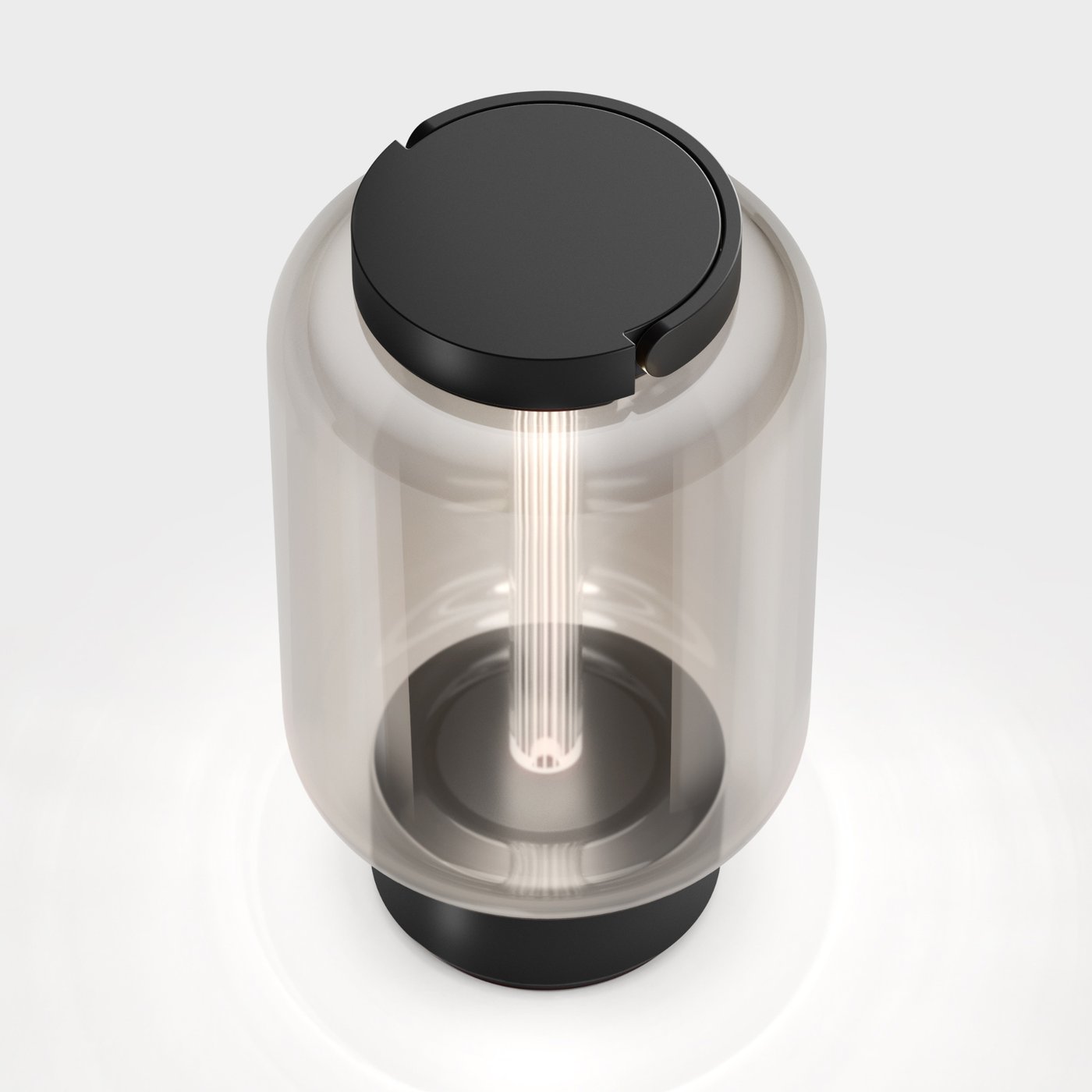 IP44.de Qu rechargeable table lamp, LED dimmable, amber - 93950-JB | REUTER