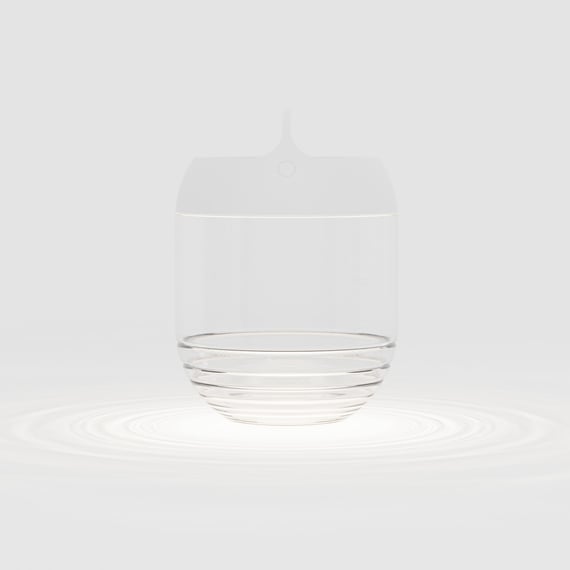 IP44.de Aqu solar table lamp, LED dimmable, clear - 91911-PW | REUTER