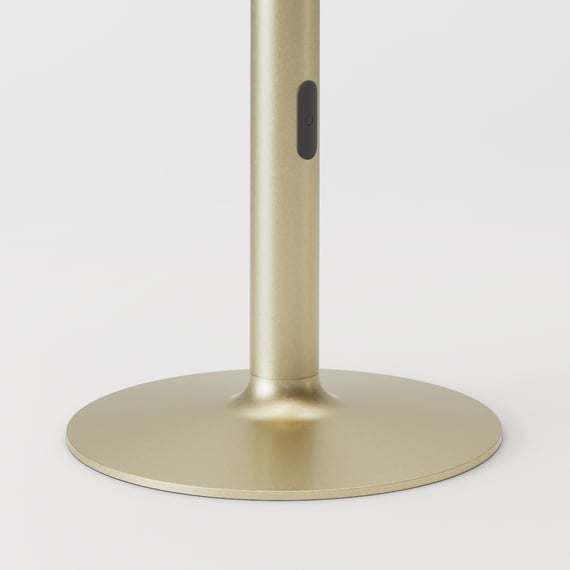 IP44.de Glim rechargeable table lamp, LED dimmable, transparent - 93910 ...