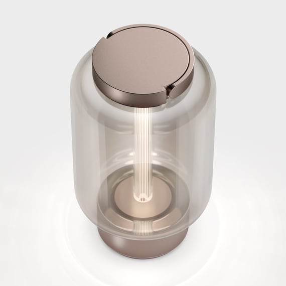 IP44.de qu table lamp, LED amber - 93950-BB | REUTER
