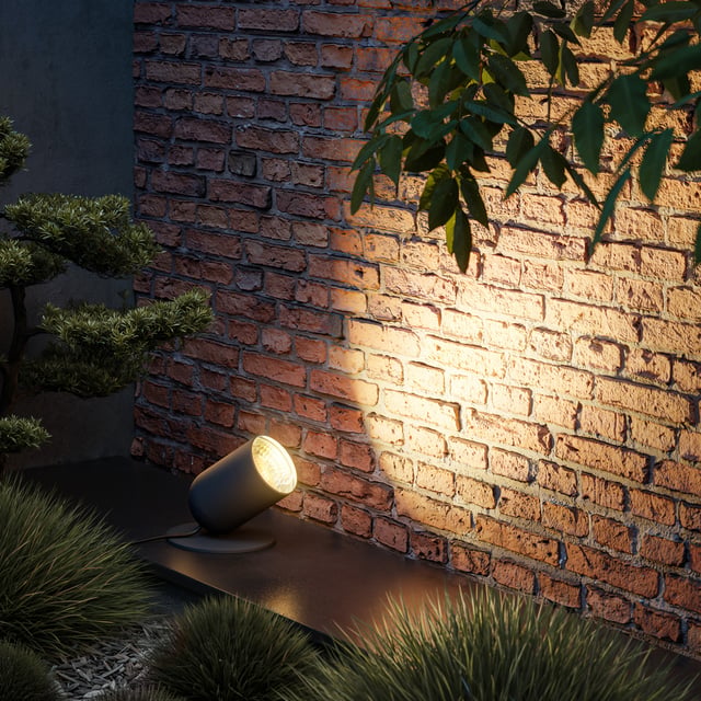 IP44.de Bik.4 Base spotlight, LED dimmable, anthracite - 92085-AN | REUTER