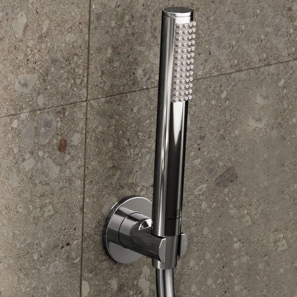 Ideal Standard Idealrain Atelier Handbrause, 1 Strahlart magnetic grey ...
