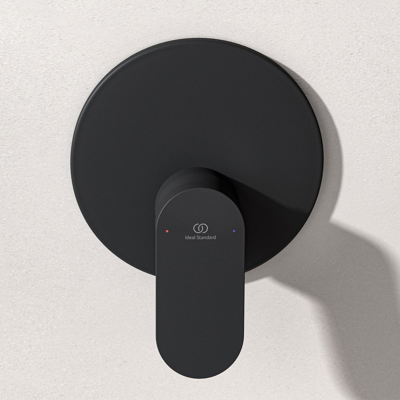 Ideal Standard Ceralife O concealed shower fitting with mixer silk ...
