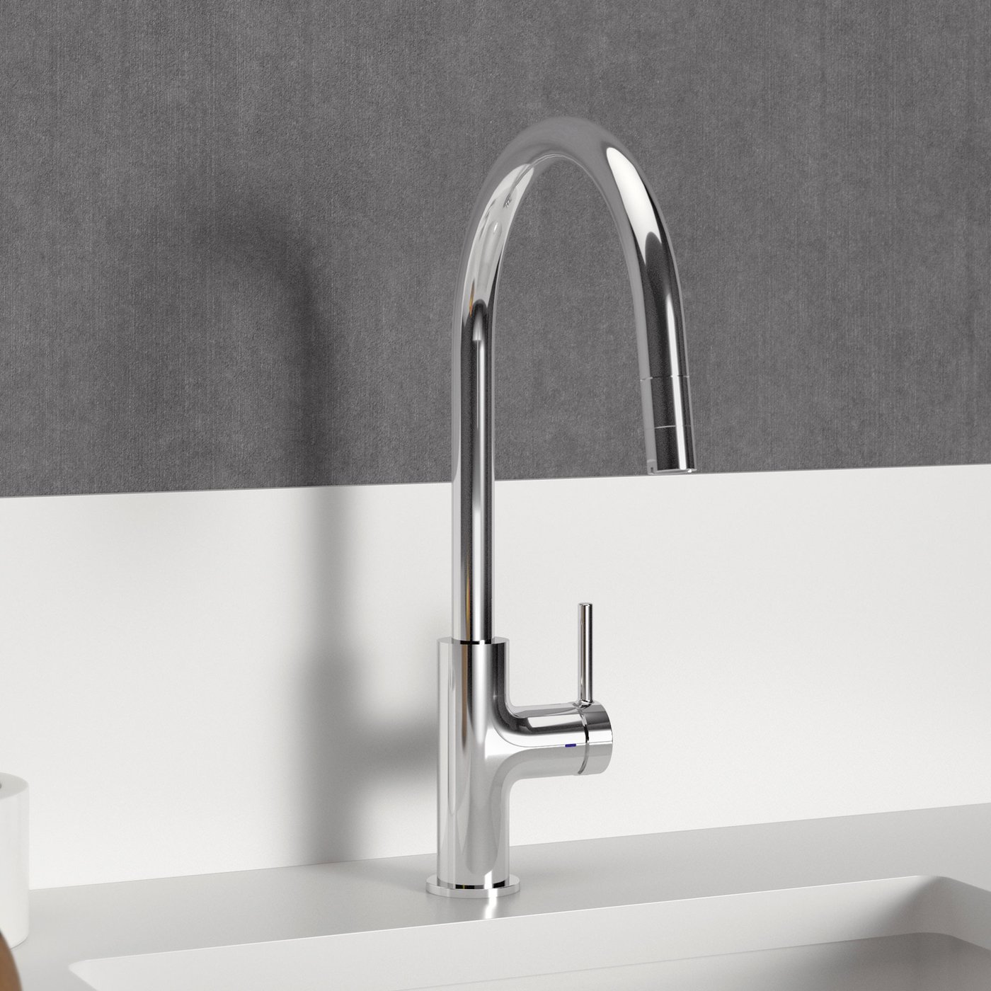 Ideal Standard Ceraline Nuovo kitchen fitting pull-out spout ...