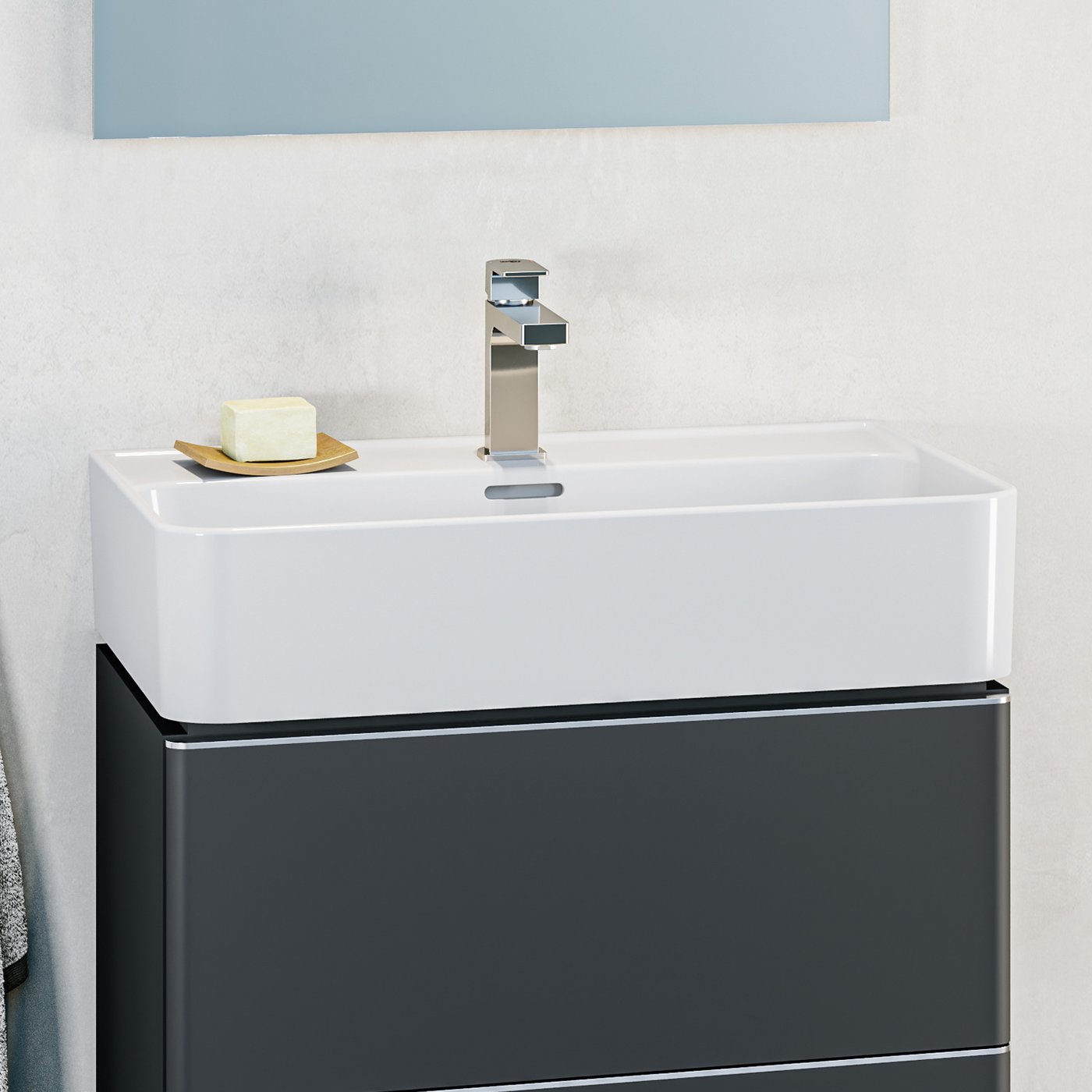Ideal Standard Strada II Wandwaschtisch mit Ideal Plus, weiß - T3000MA ...