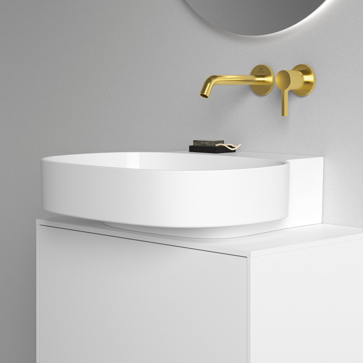 Ideal Standard Linda-X Wandwaschtisch mit Ideal Plus, weiß - T4987MA ...