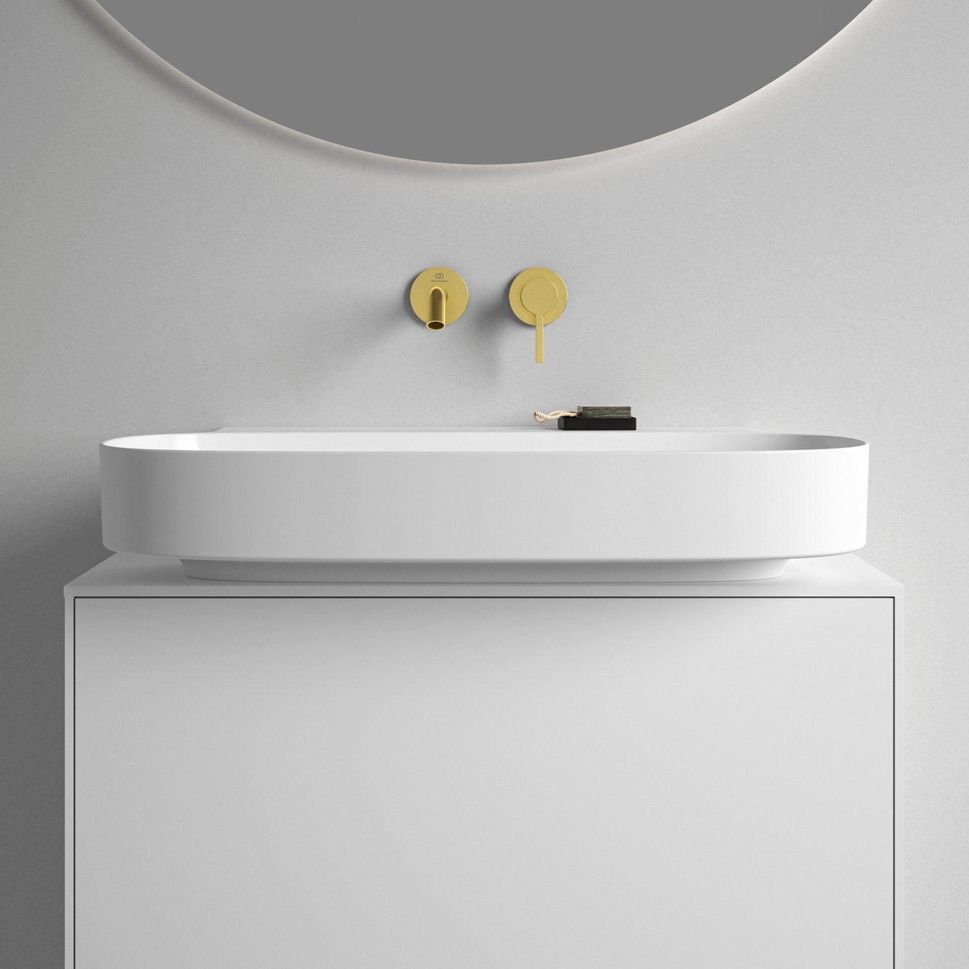 Ideal Standard Linda-X Wandwaschtisch mit Ideal Plus, weiß - T4993MA ...
