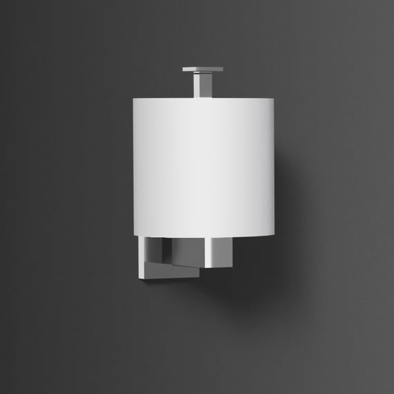 Ideal Standard IOM Cube toilet roll holder for spare roll chrome ...