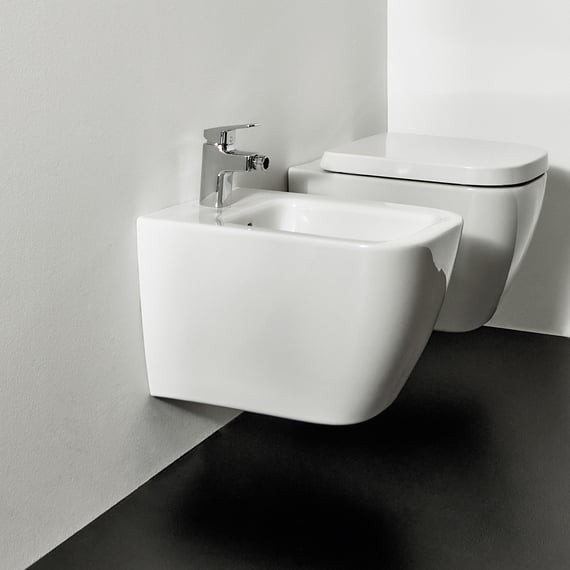 Ideal Standard i.life S bidet with Ideal Plus, white - T4593MA | REUTER