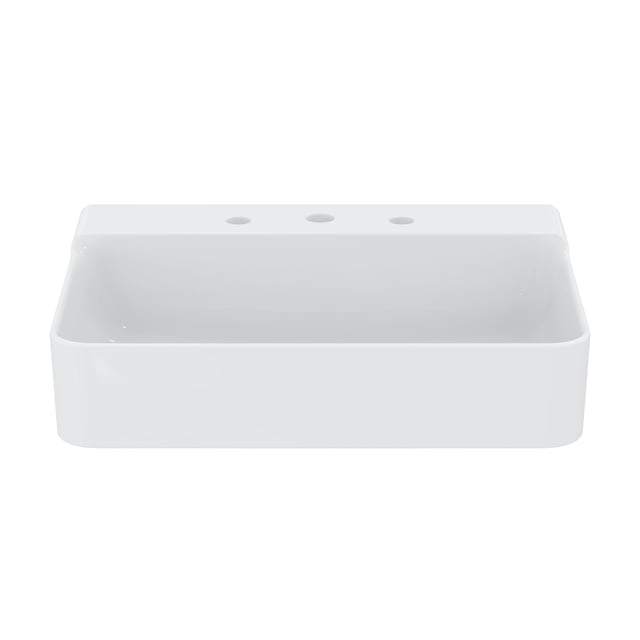 Ideal Standard Conca wall-mounted washbasin with Ideal Plus, white ...