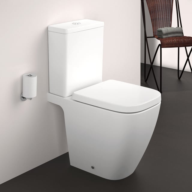 Ideal Standard i.life S floorstanding toilet short version white ...