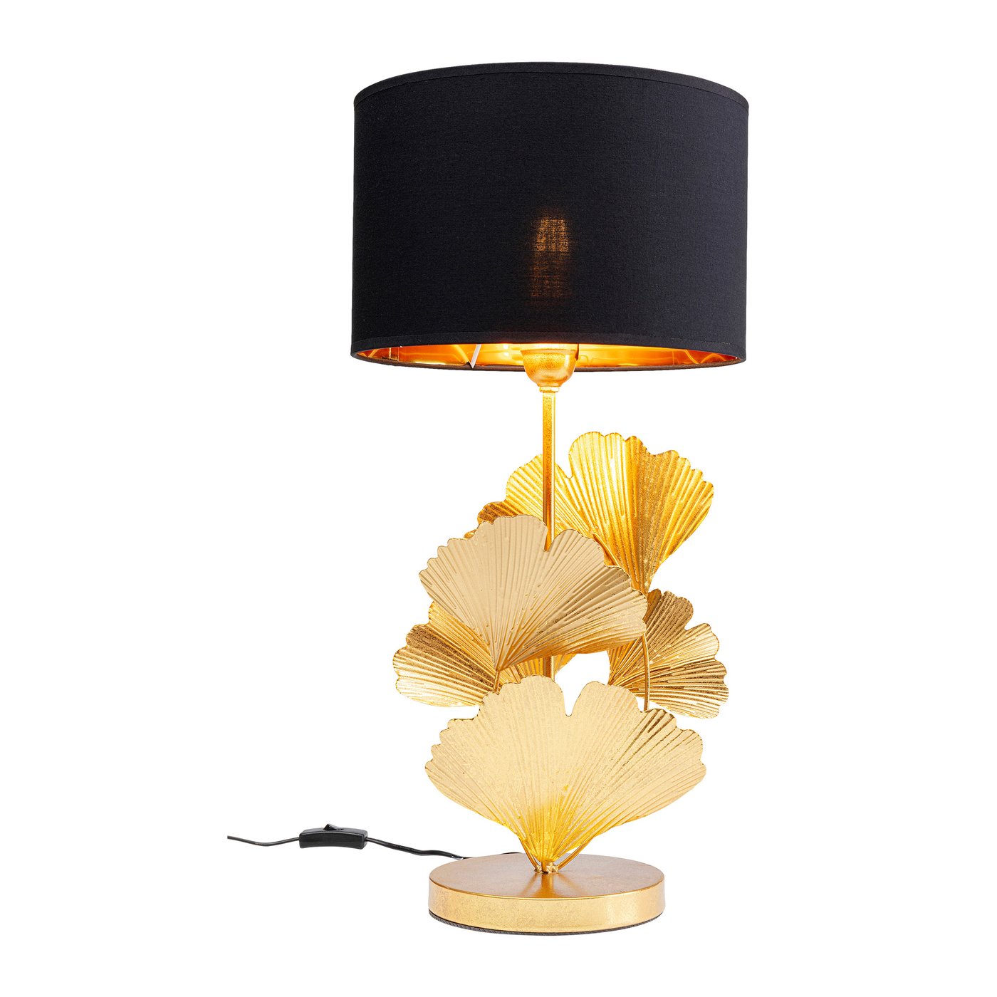 KARE Design Flores table lamp, E27 black/gold - 52886 | REUTER