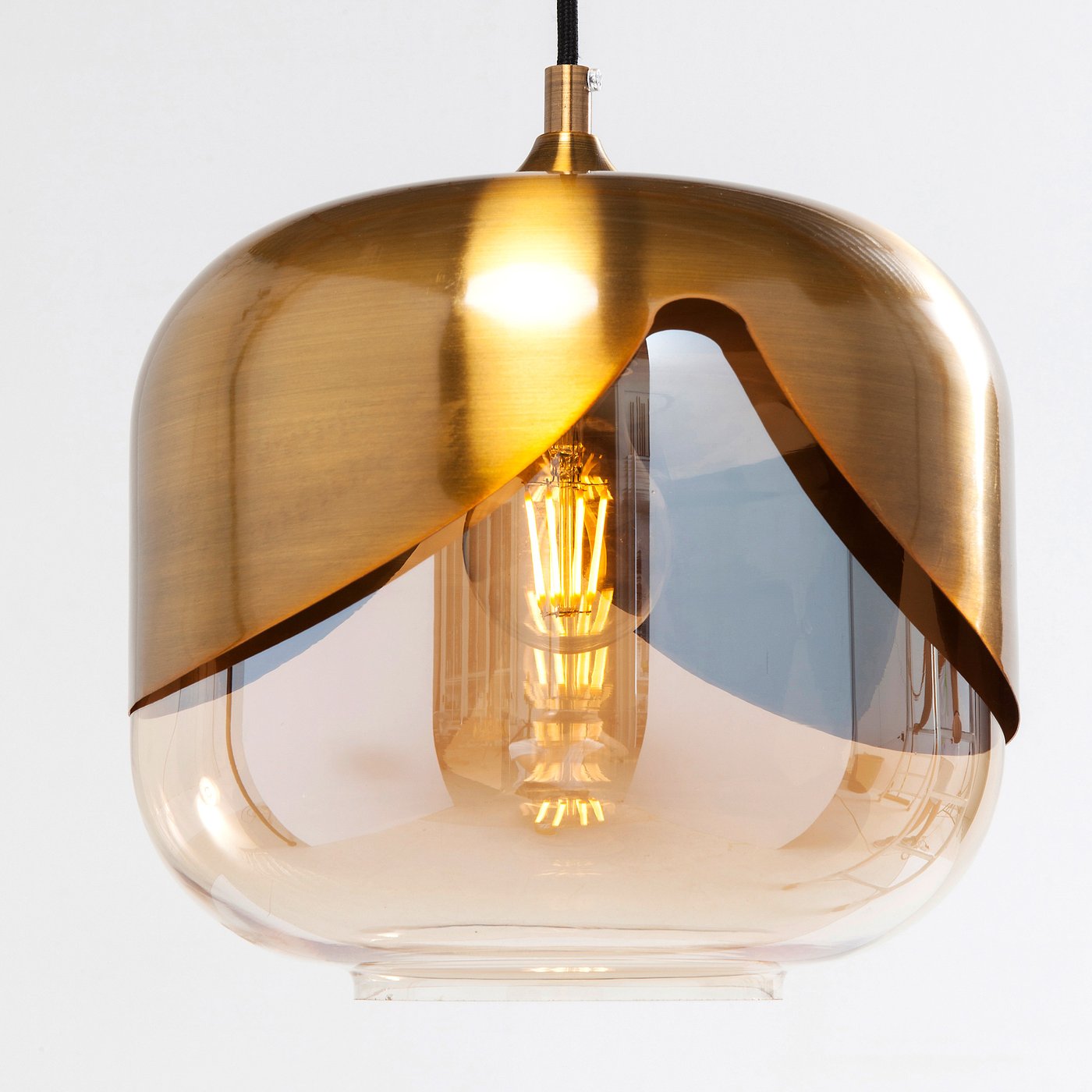 KARE Design Goblet pendant light, small dimmable, transparent - 67634 ...