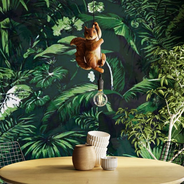 KARE Design Animal Squirrel pendant light brown - 52296 | REUTER
