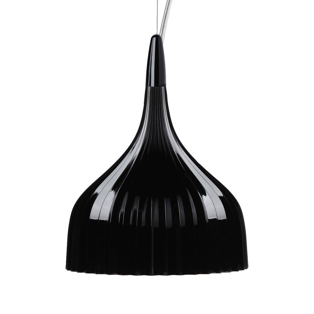 Kartell É pendant light, E14 dimmable, black - G9040Q8 | REUTER