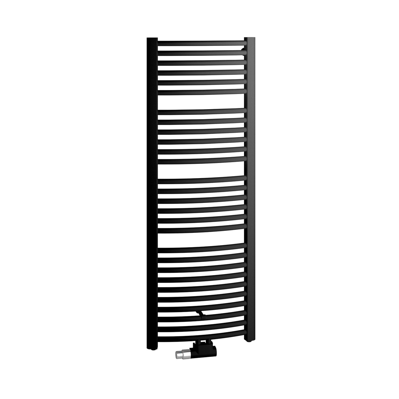 Kermi Basic-50 towel radiator, hot water or mixed operation 348 W, matt ...