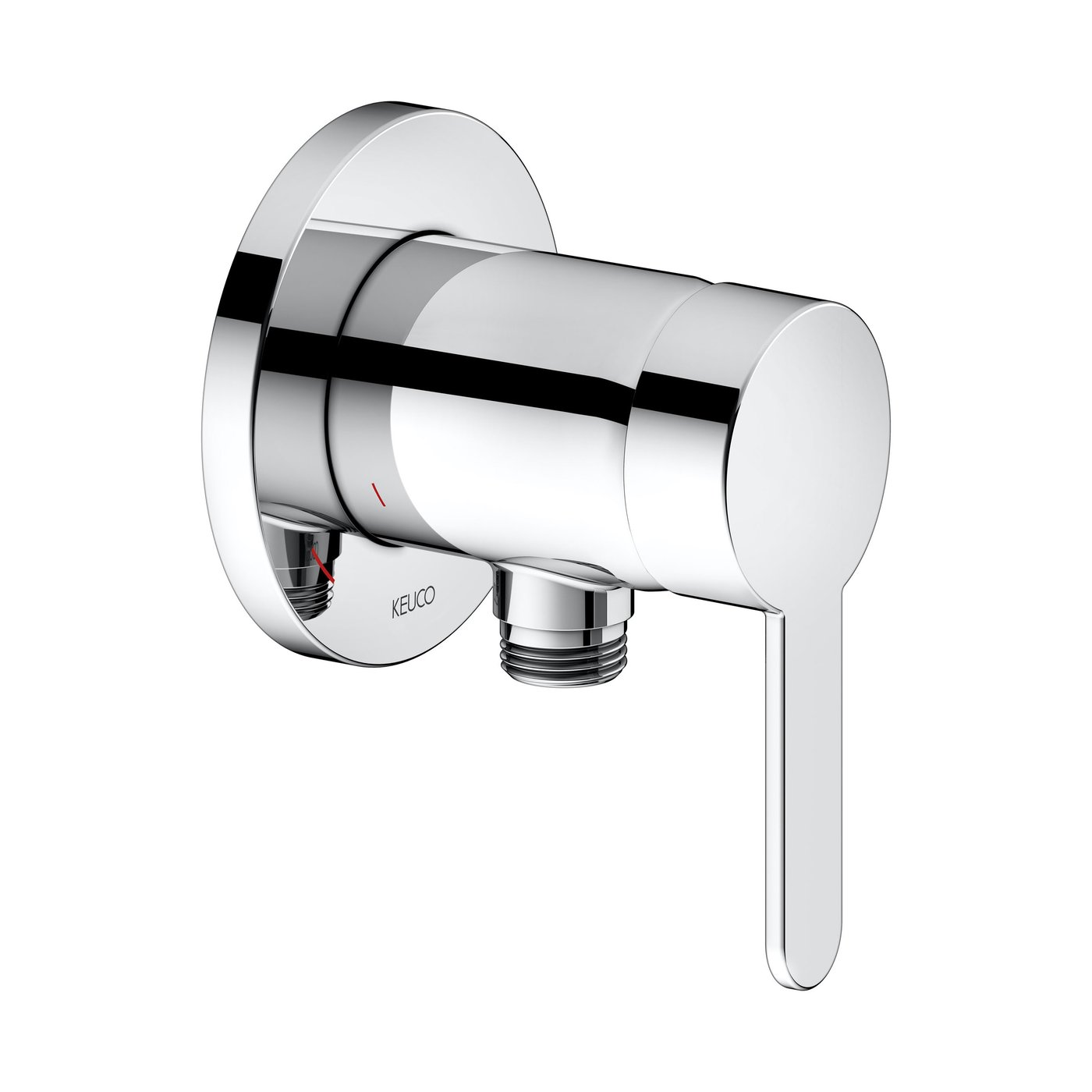 Keuco IXMO concealed shower fitting with mixer chrome - 59552010301 ...
