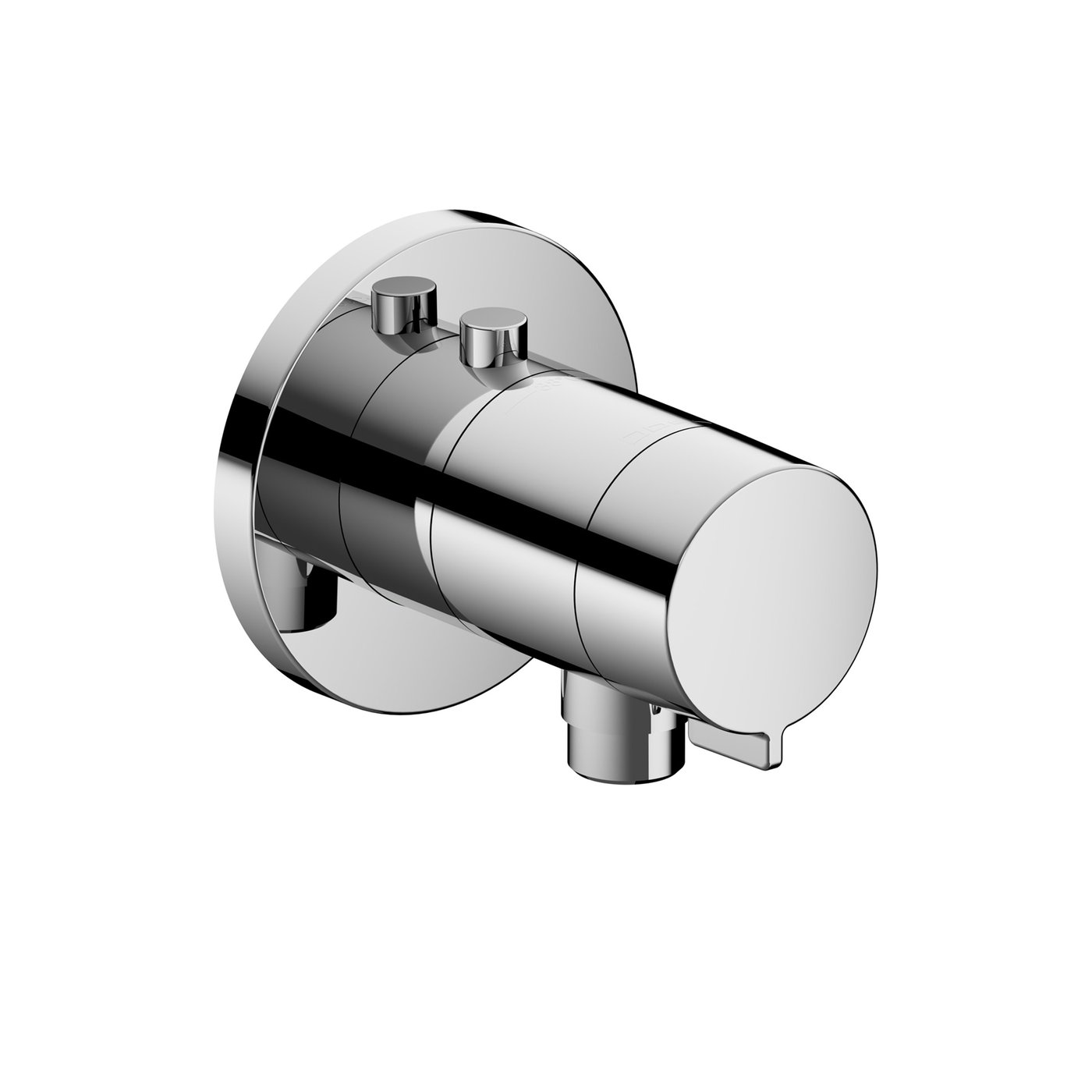 Keuco IXMO concealed shower fitting with thermostat chrome ...