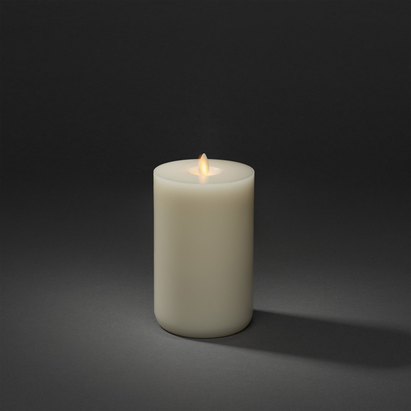 Konstsmide Christmas real wax candle, LED cream white - 1623-115 | REUTER