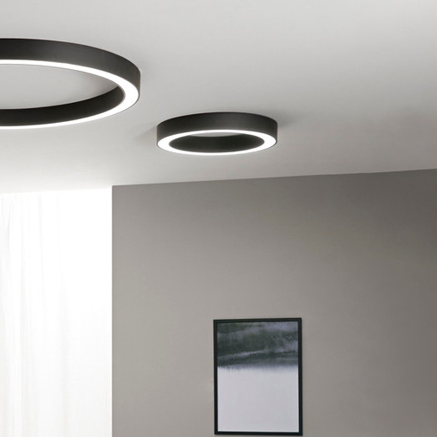 Luce Ambiente Design DEMOS Deckenleuchte, LED schwarz - LED-DEMOS-PL60 ...