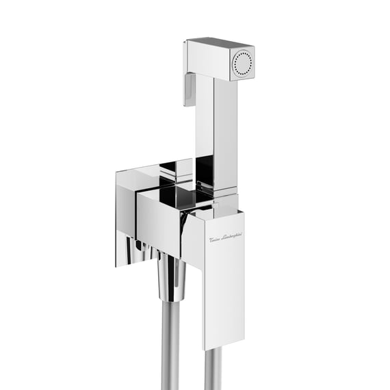 Lamborghini Hyper bidet spray set with mixing function silver - HYP2000 ...