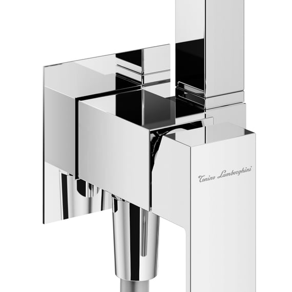 Lamborghini Hyper bidet spray set with mixing function silver - HYP2000 ...