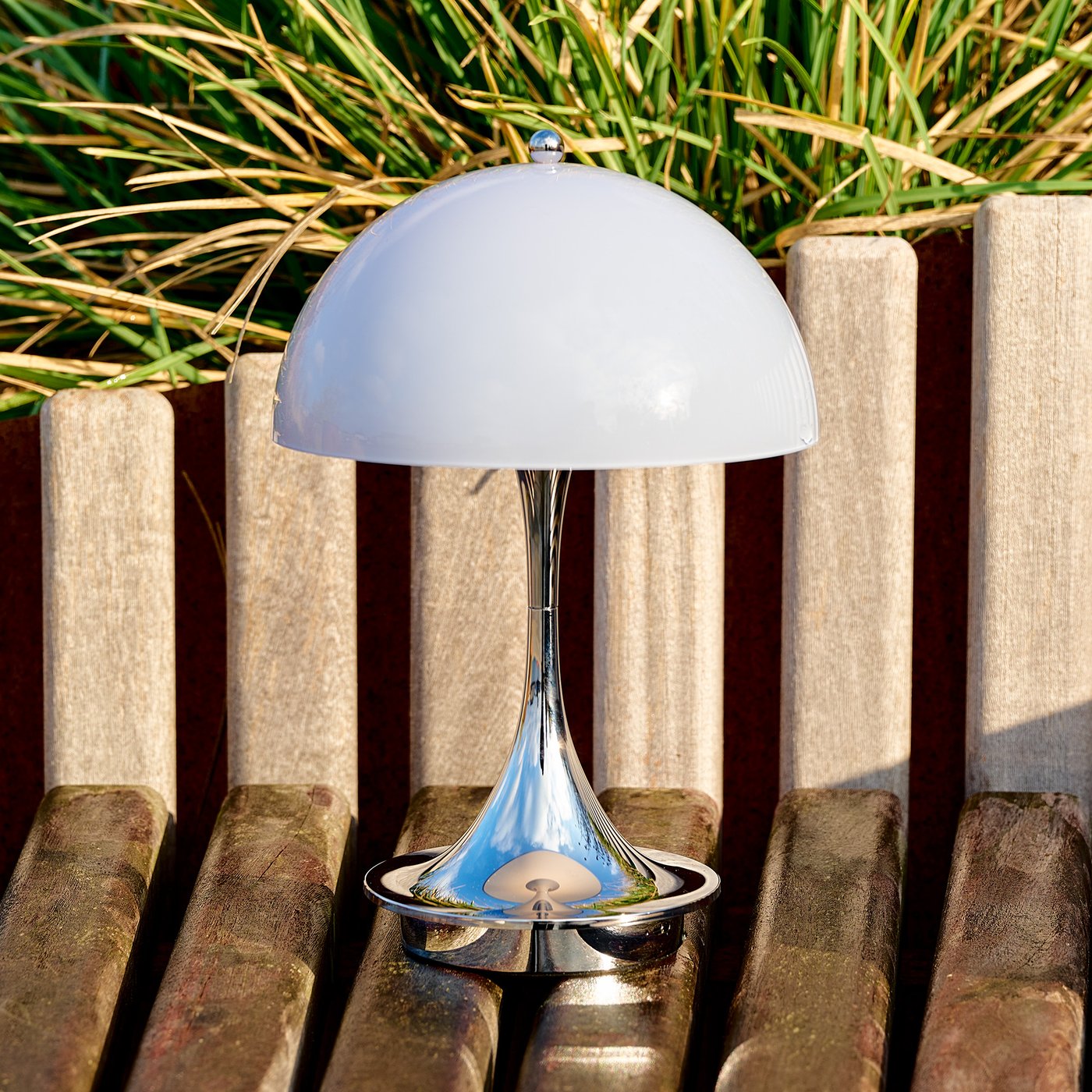 louis poulsen Panthella Portable Akku Tischleuchte, LED dimmbar ...