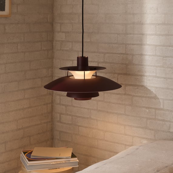 louis poulsen PH 5 Pendelleuchte rot - 5741115055 | REUTER