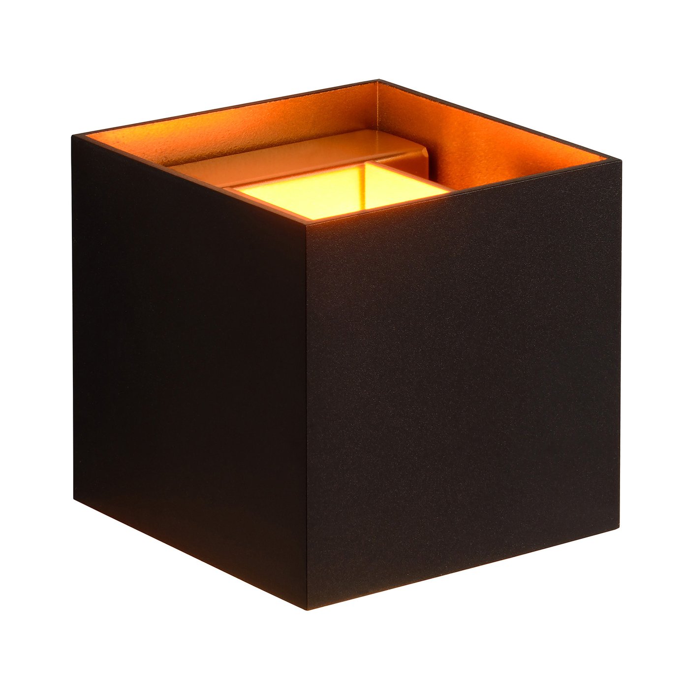 Lucide XIO wall light, 1 head, square, G9 dimmable, black - 09217/04/30 ...