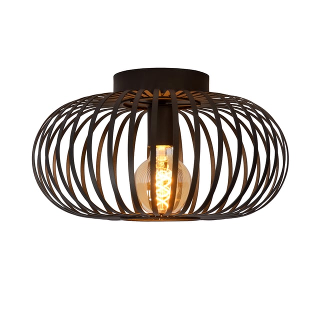 Lucide MANUELA ceiling light, E27 dimmable, black - 78174/40/30 | REUTER