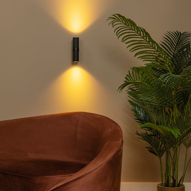 Lucide CLUBS wall light dimmable, black - 09239/02/30 | REUTER
