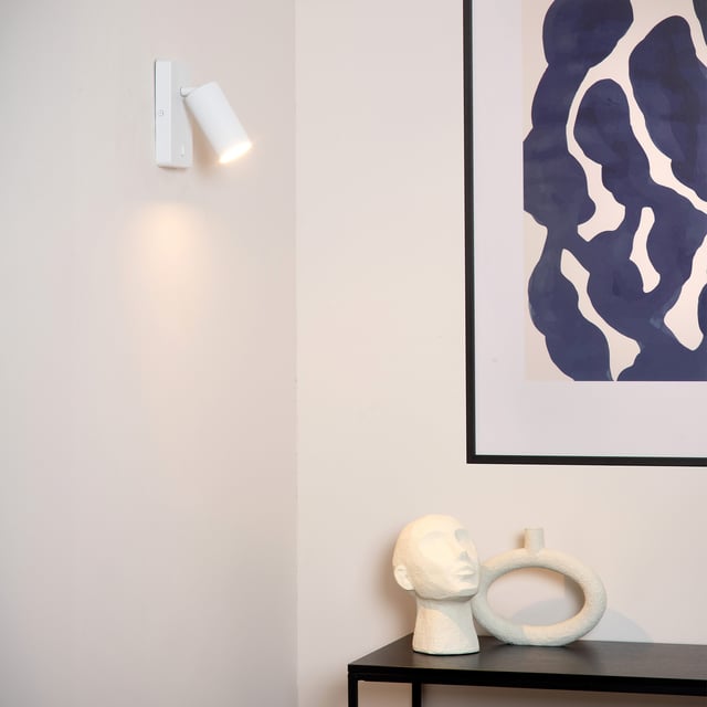 Lucide CLUBS wall light, GU10 1 head white - 09239/11/31 | REUTER
