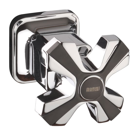 Mamoli 1938 wall-mounted, three-hole basin mixer, SET including ...