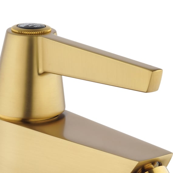 Mamoli GIO Ponti bidet mixer brushed brass - 55110000005G | REUTER
