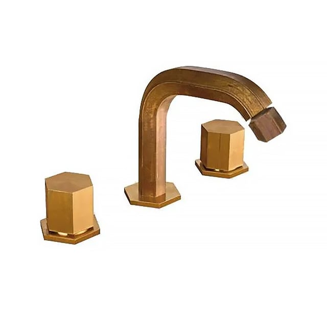 Mamoli Hexagonal three-hole bidet mixer - 556500000057 | REUTER