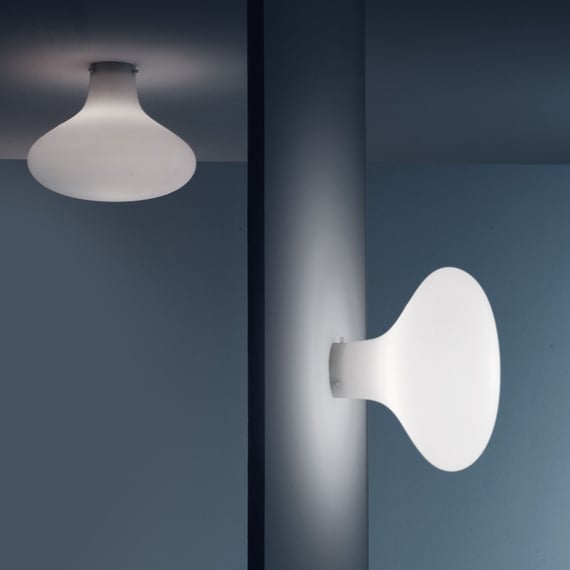 martinelli luce Pin Wandleuchte, E27 weiß - 2880/30 | REUTER