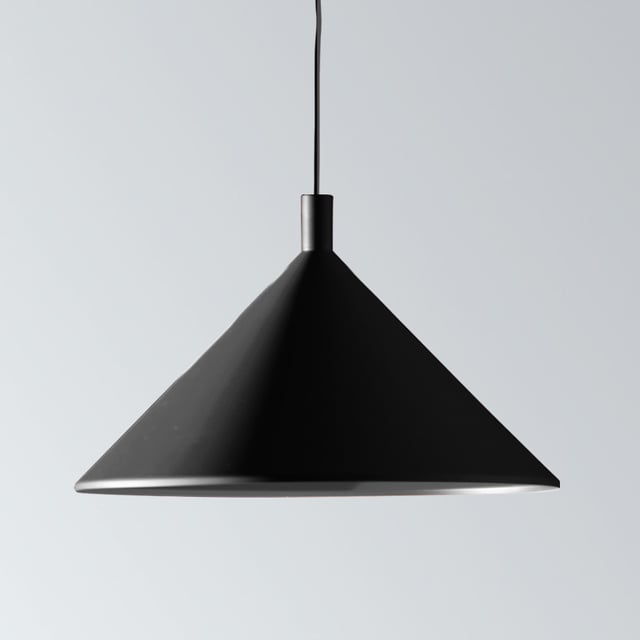 martinelli luce Cono Pendelleuchte, E27 dimmbar, schwarz/weiß - 1861/J ...