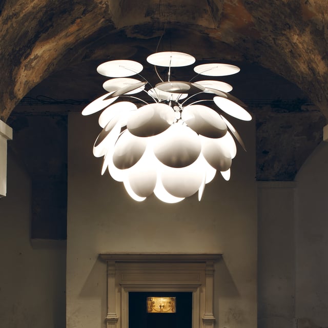 marset Discocó 68 pendant light dimmable, white - A620-110 | REUTER