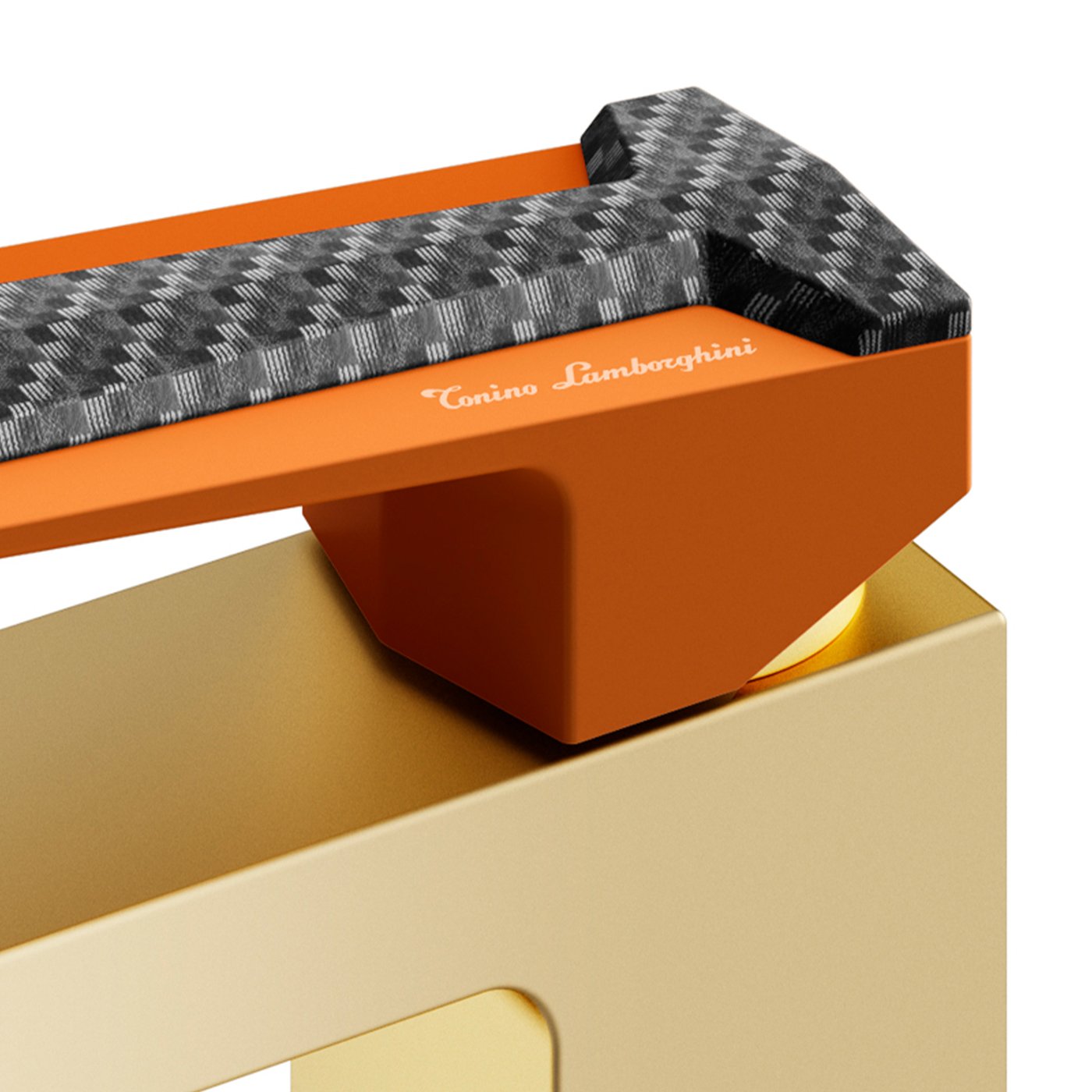 Lamborghini Hyper basin fitting noble gold, handle carbon fire burst ...
