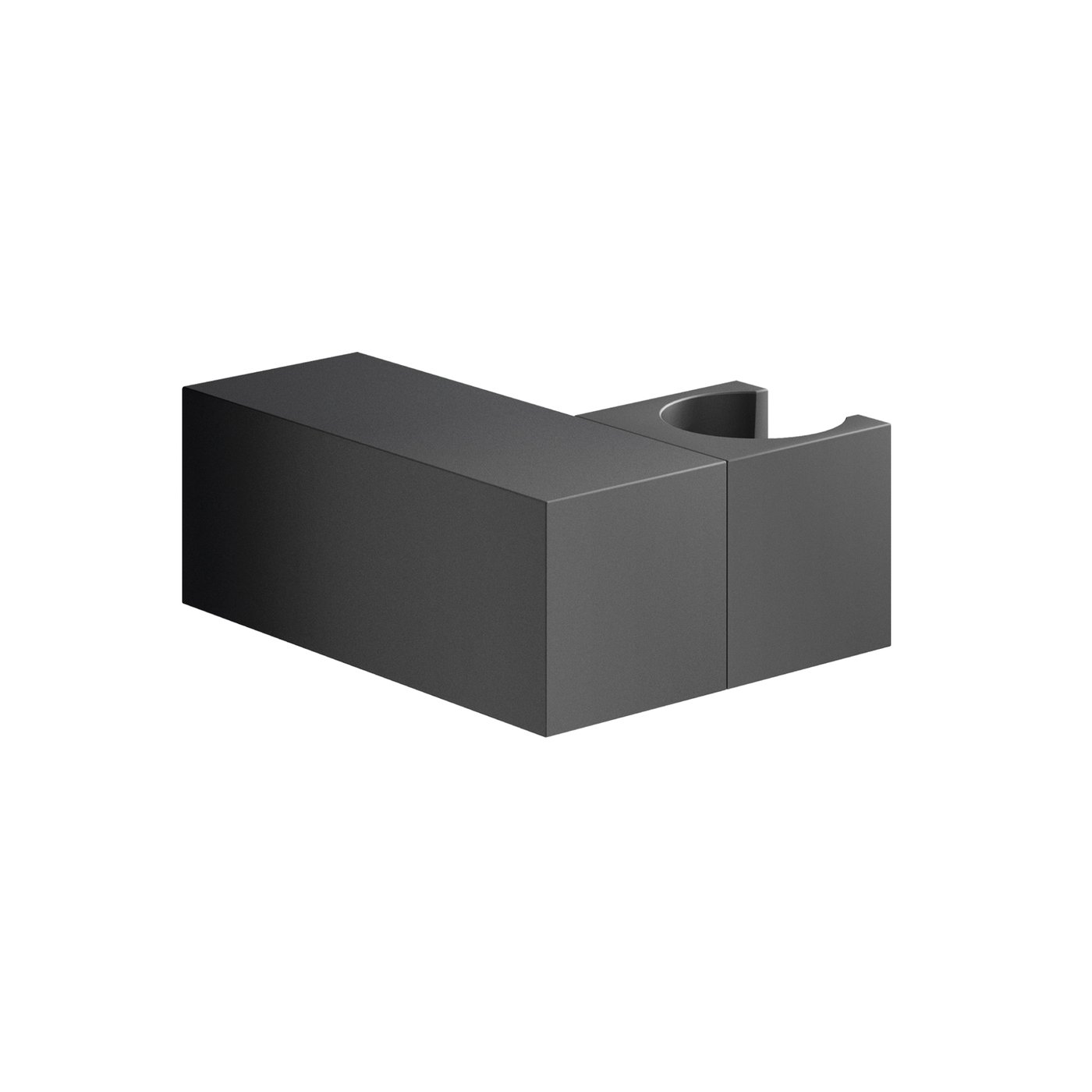 Mariner metal shower bracket, square matt graphite - WLS0211-GR | REUTER