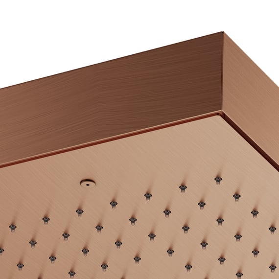 Mariner XL ceiling-mounted, stainless steel rain panel W: 570 D: 370 mm ...