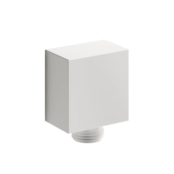 Mariner metal wall-elbow, square matt white - WLS0303-BO | REUTER