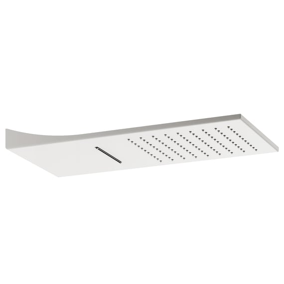Mariner stainless steel rain panel with 2 functions matt white ...