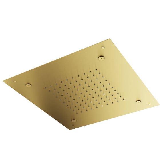 Mariner stainless steel rain panel, recessed installation, with 2 ...