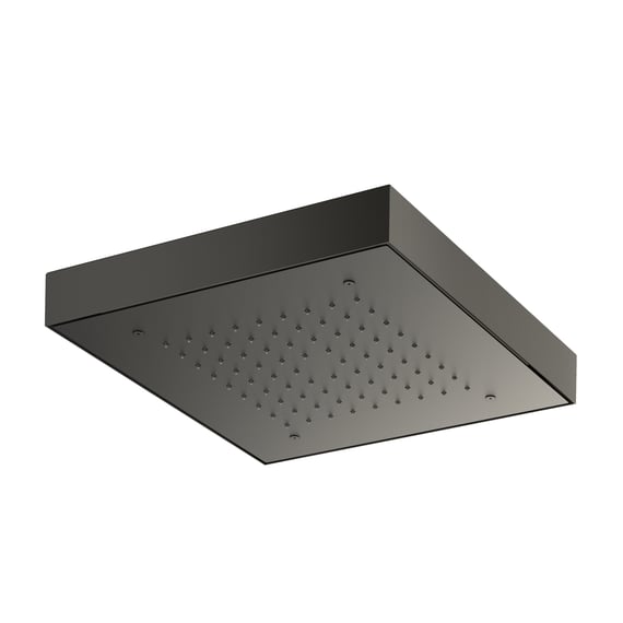 Mariner ceiling-mounted, stainless steel rain panel W: 370 D: 370 mm ...